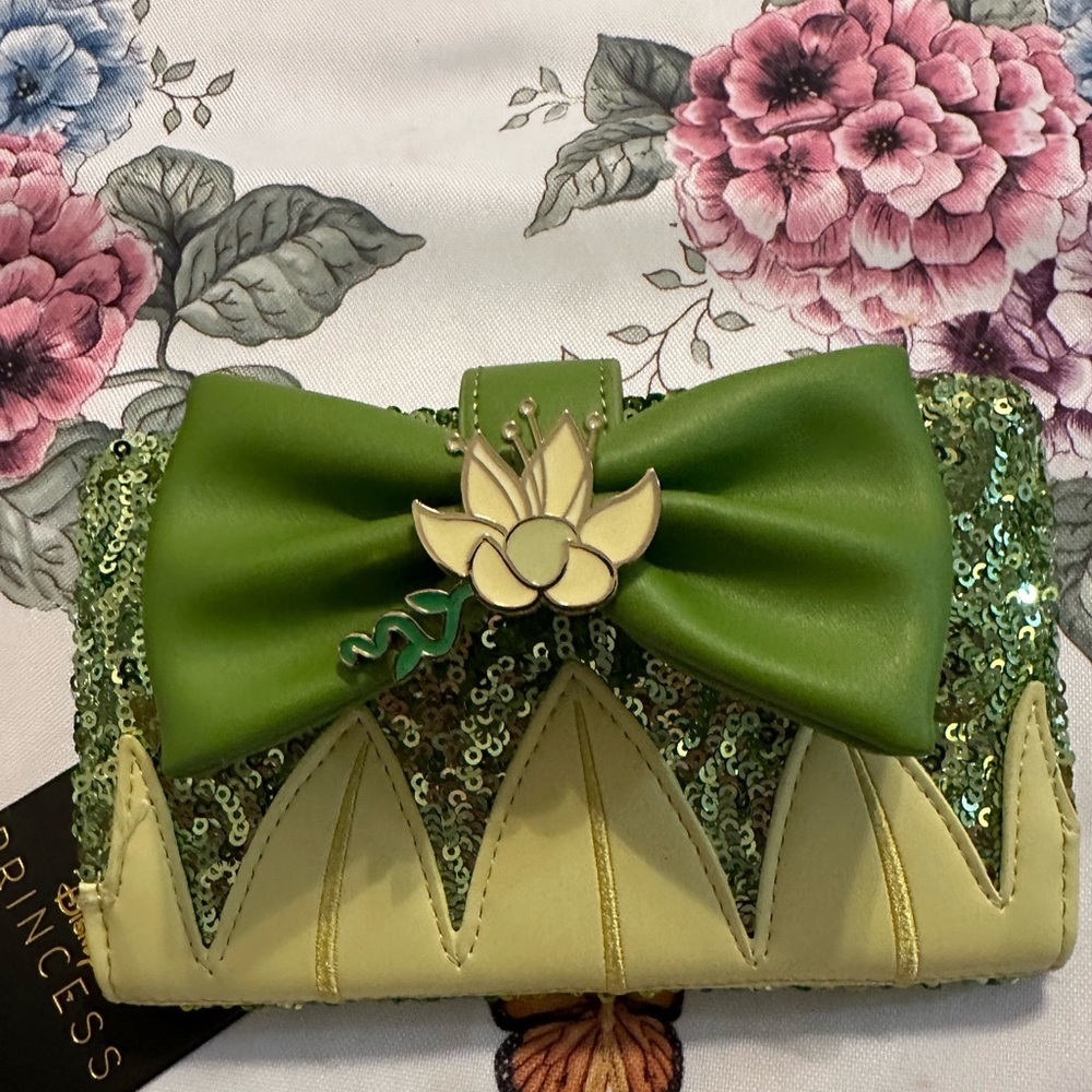 Loungefly Disney Princess Tiana Wallet - Gem
